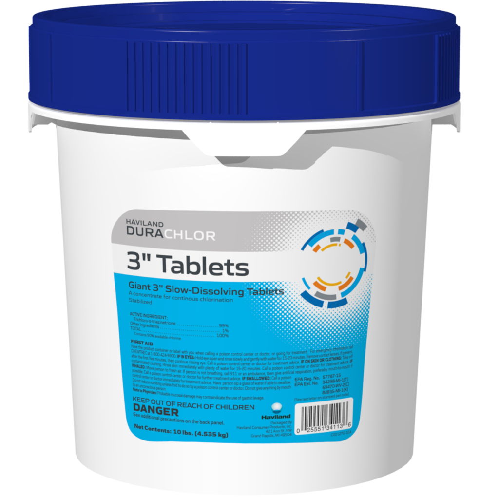 10 lb. Durachlor 3" Tabs | Van Dorn Pools and Spas
